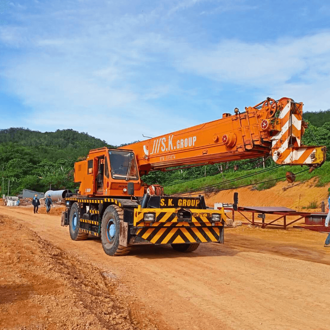KOBELCO RK250 25ตัน - สเปค & ตารางโหลด | เอส.เค.คุณธรรม กรุ๊ป
